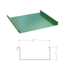 Mechanical Lock | Corrugated Metal Panels