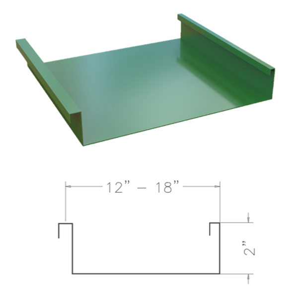 CMP 2.0’’ Mech Lock | Corrugated Metal Panels | Roof Panels